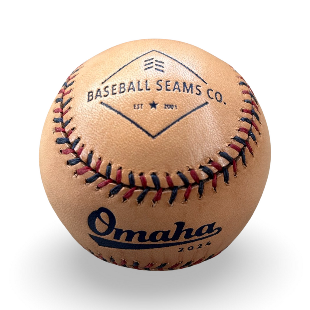 Inaugural Limited Edition OMAHA Ball 2024 – The Baseball Seams Company