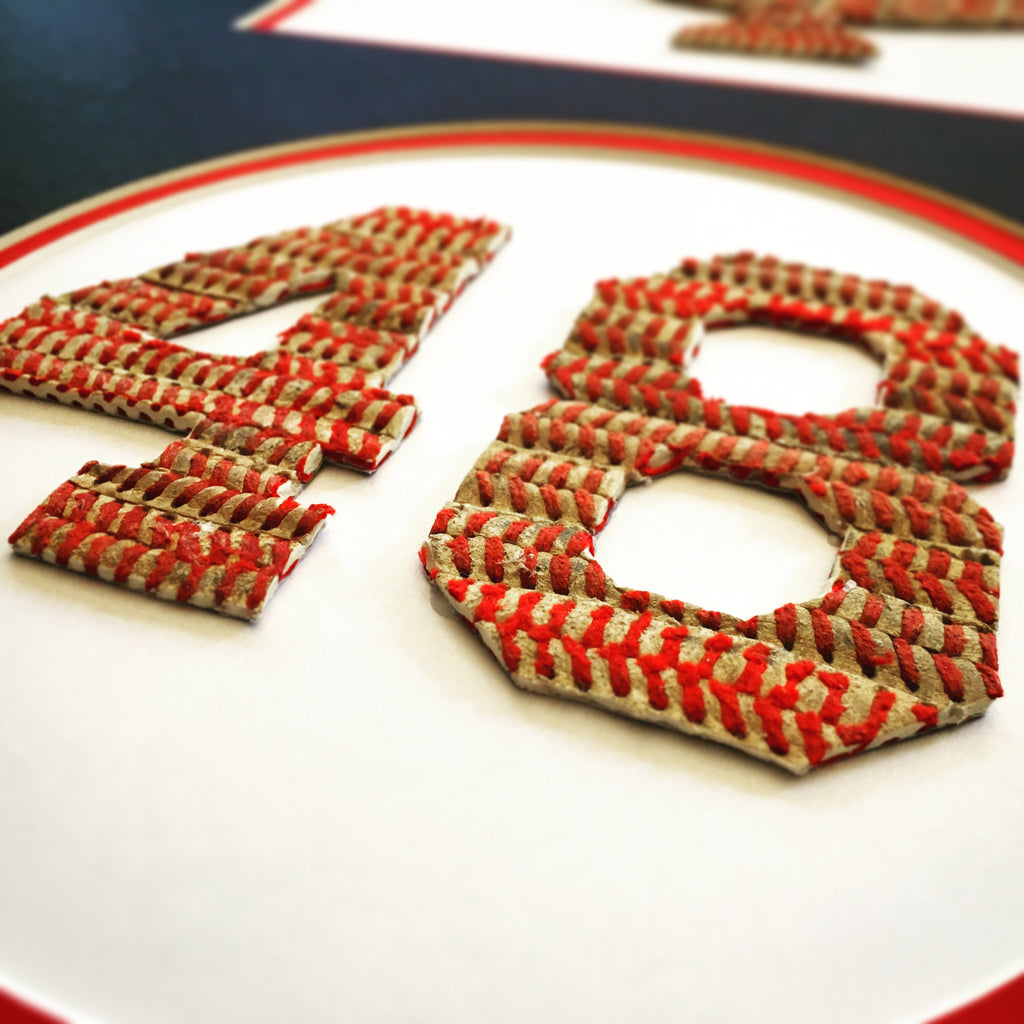 Custom Uniform Number – The Baseball Seams Company