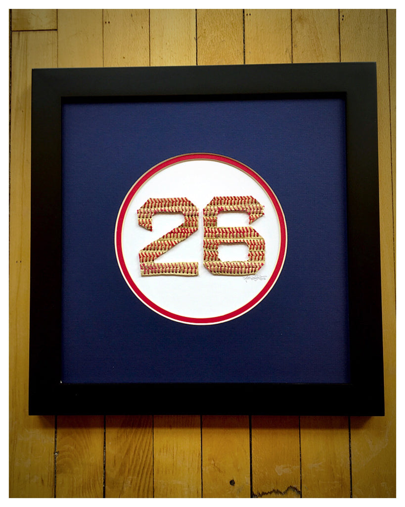 Custom Uniform Number – The Baseball Seams Company