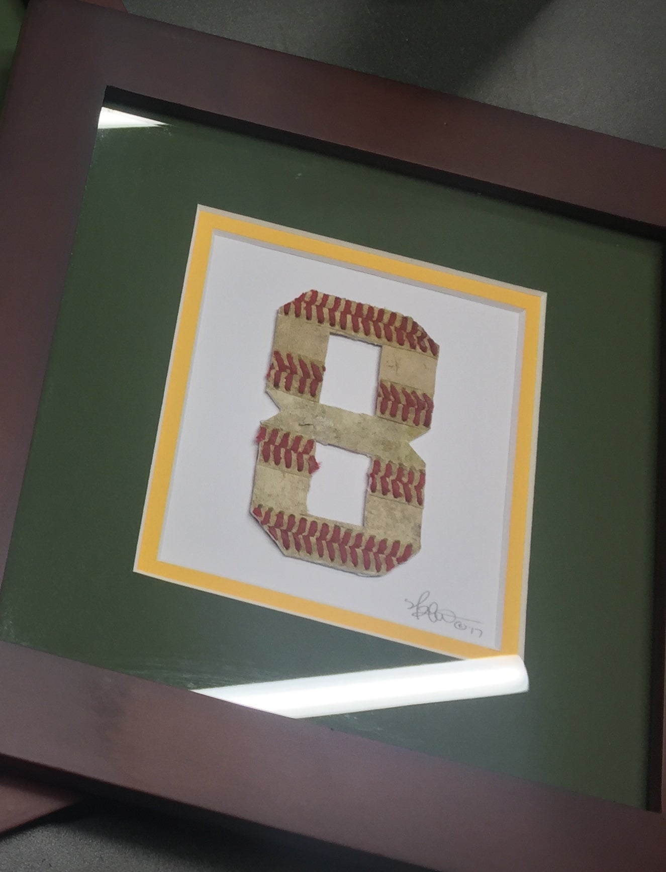 Custom Uniform Number – The Baseball Seams Company