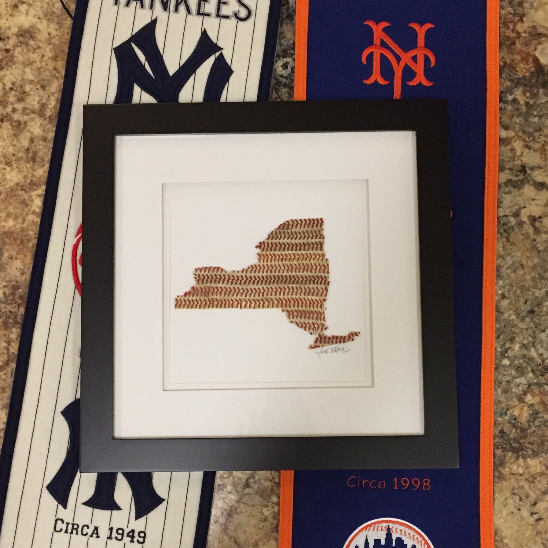 Custom State Artwork – The Baseball Seams Company