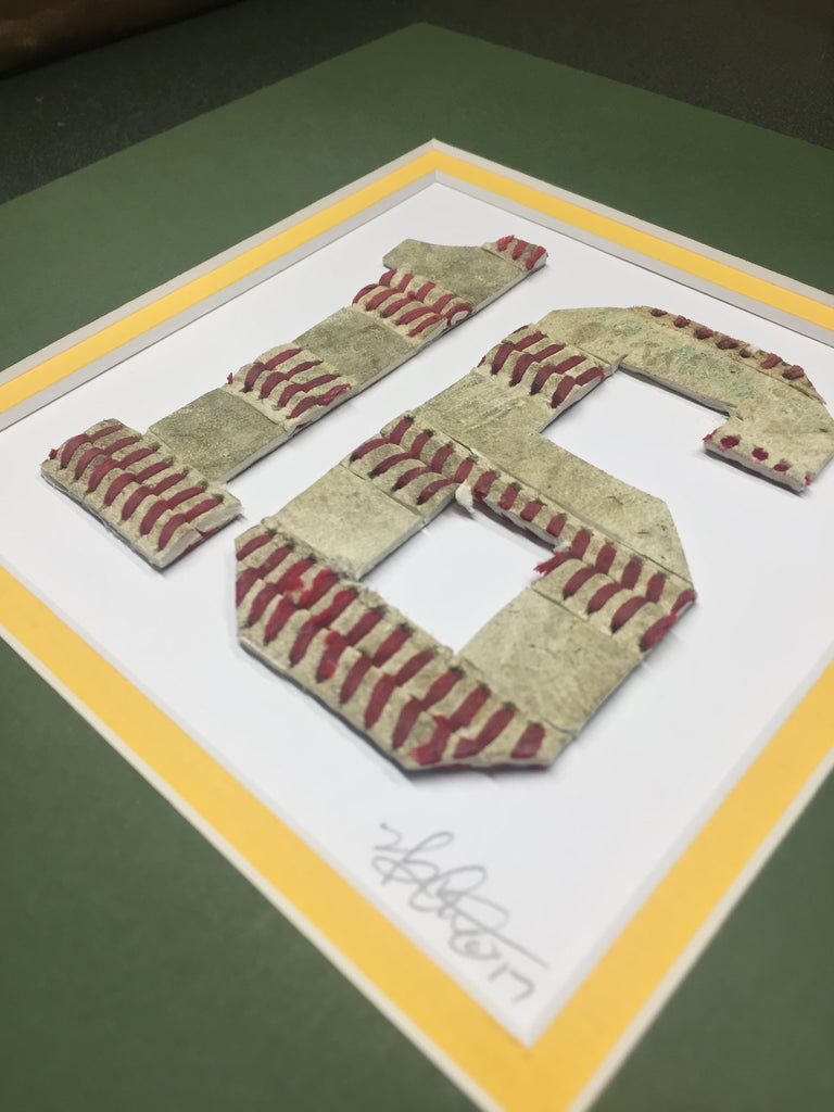 Custom Uniform Number – The Baseball Seams Company