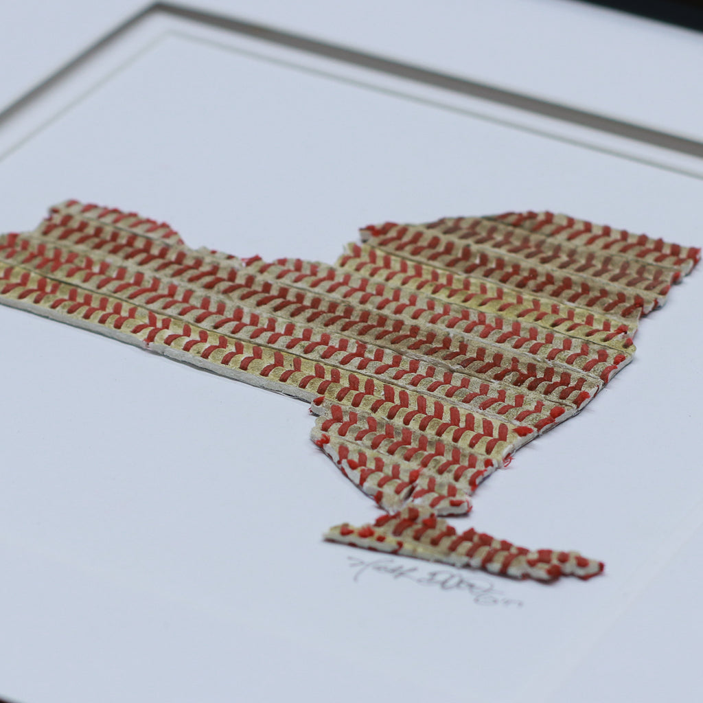 Custom State Artwork – The Baseball Seams Company